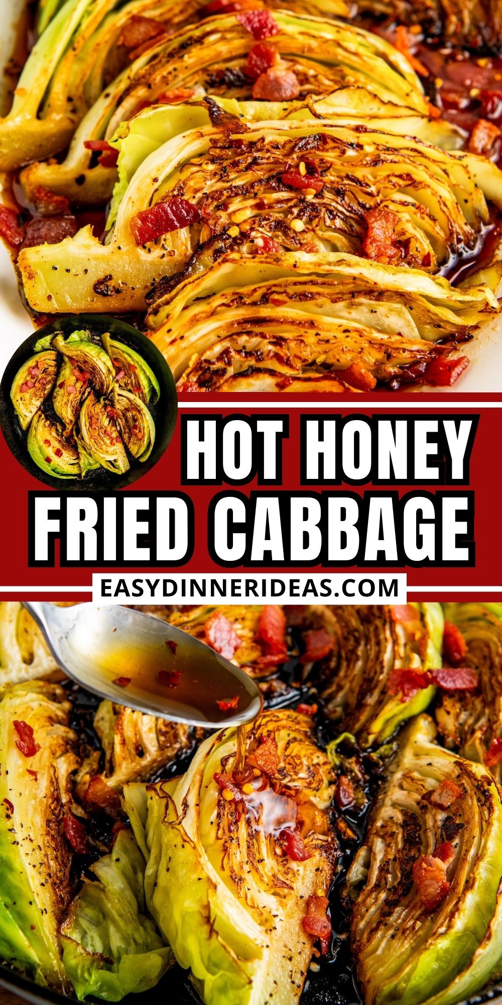 Hot Honey Fried Cabbage Recipe | Easy Dinner Ideas