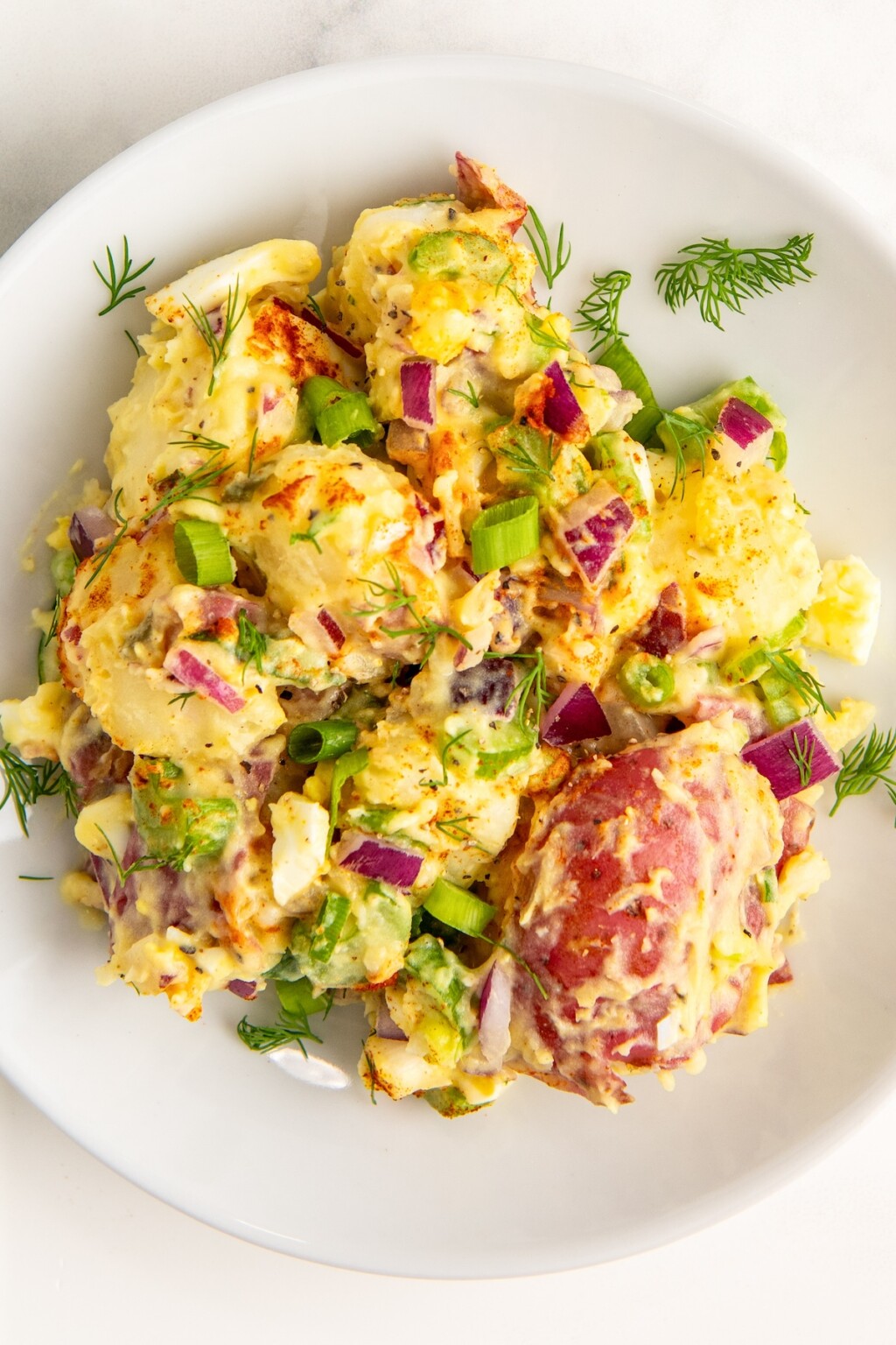 Southern Red Potato Salad Recipe | Easy Dinner Recipes