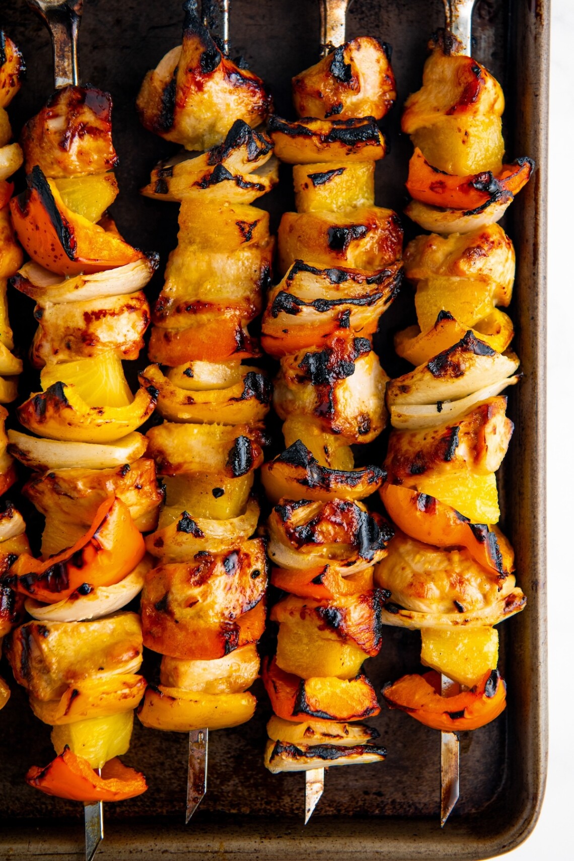 Grilled Chicken Pineapple Kabobs Recipe | Easy Dinner Ideas