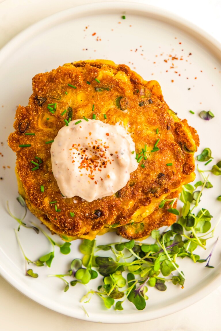 Simple Corn Fritter Recipe | Easy Dinner Ideas