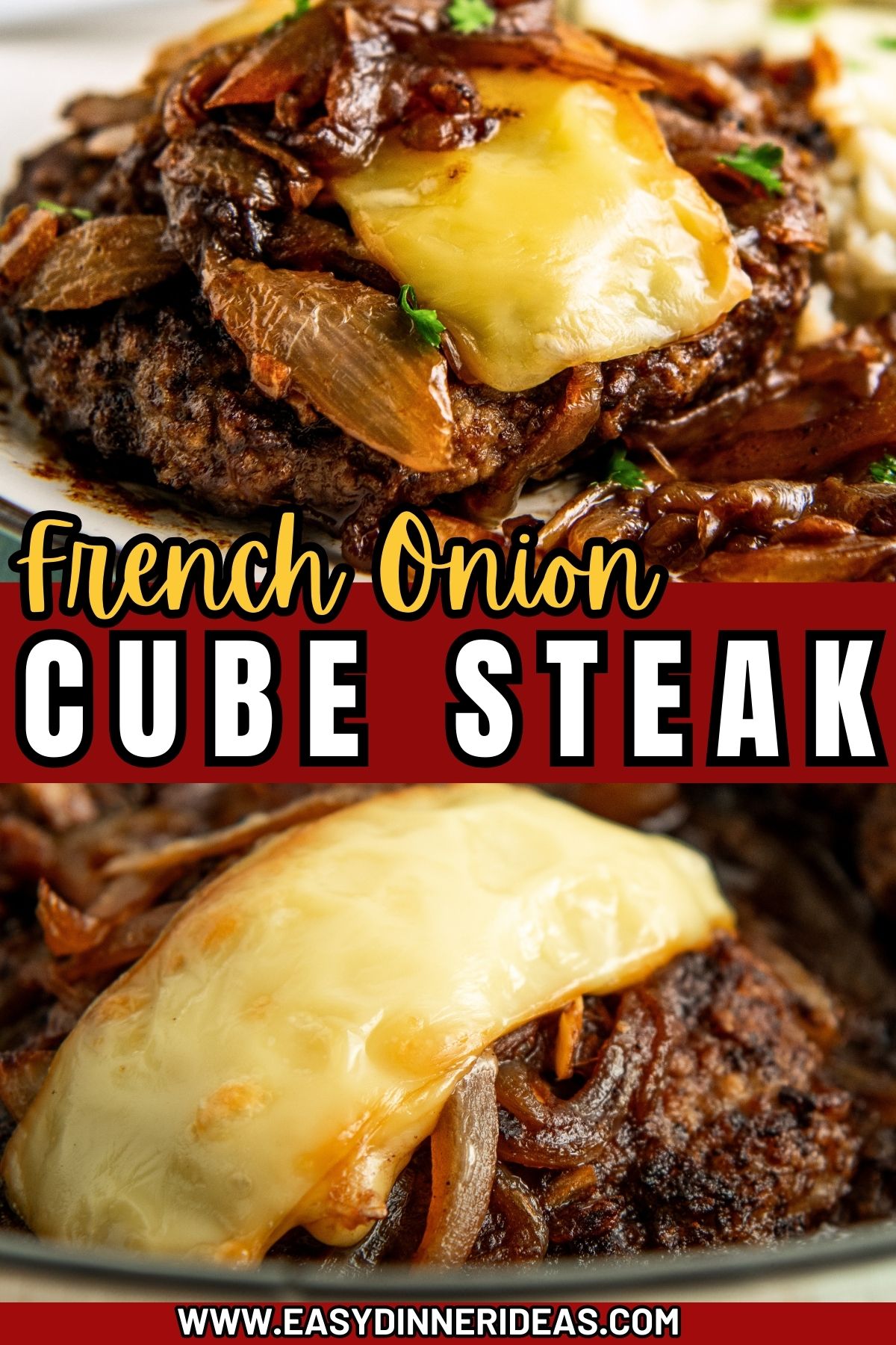 French Onion Cube Steak and Gravy | Easy Dinner Ideas