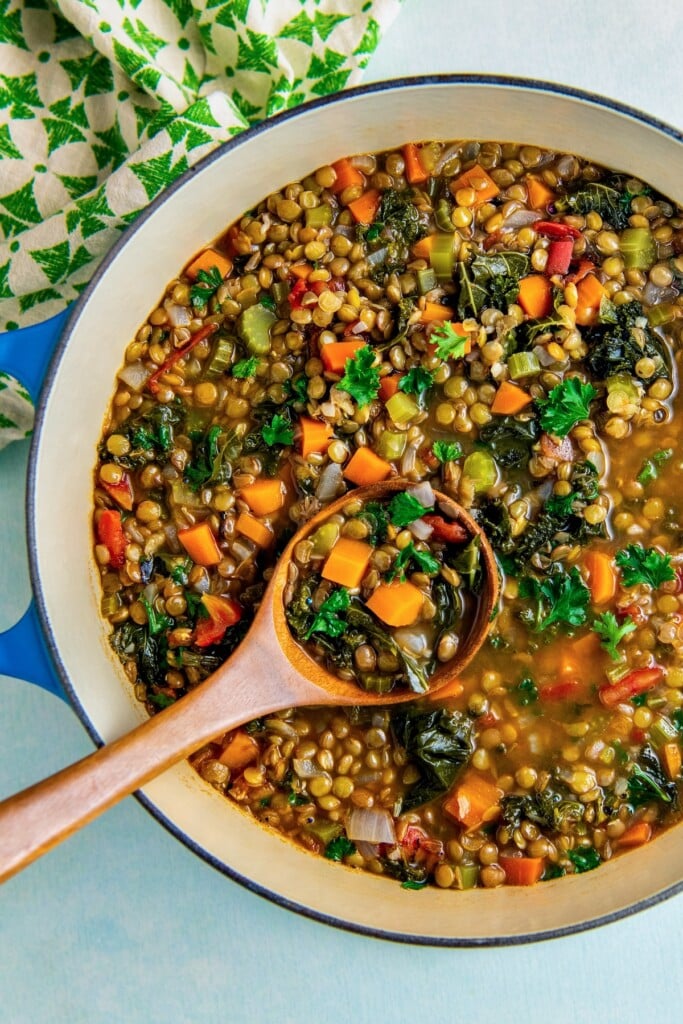 Hearty Easy Lentil Soup Recipe | Easy Dinner Ideas