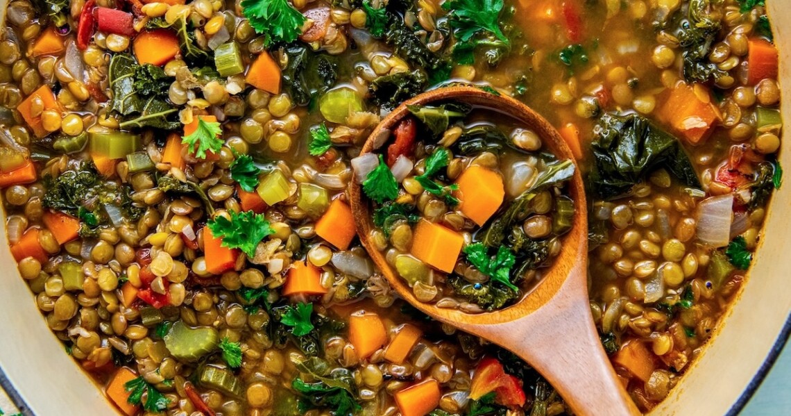 Hearty Easy Lentil Soup Recipe | Easy Dinner Ideas