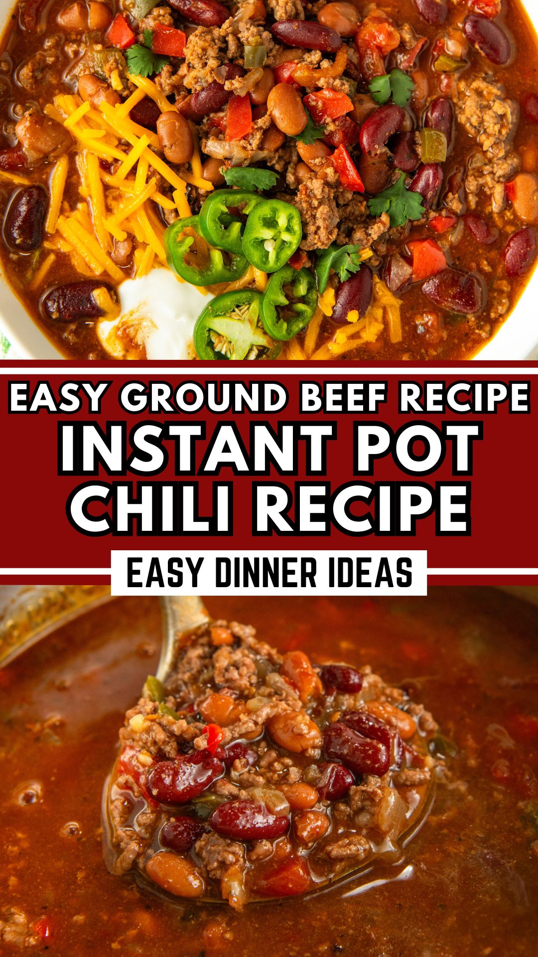 The Best Instant Pot Chili Recipe | Easy Dinner Ideas