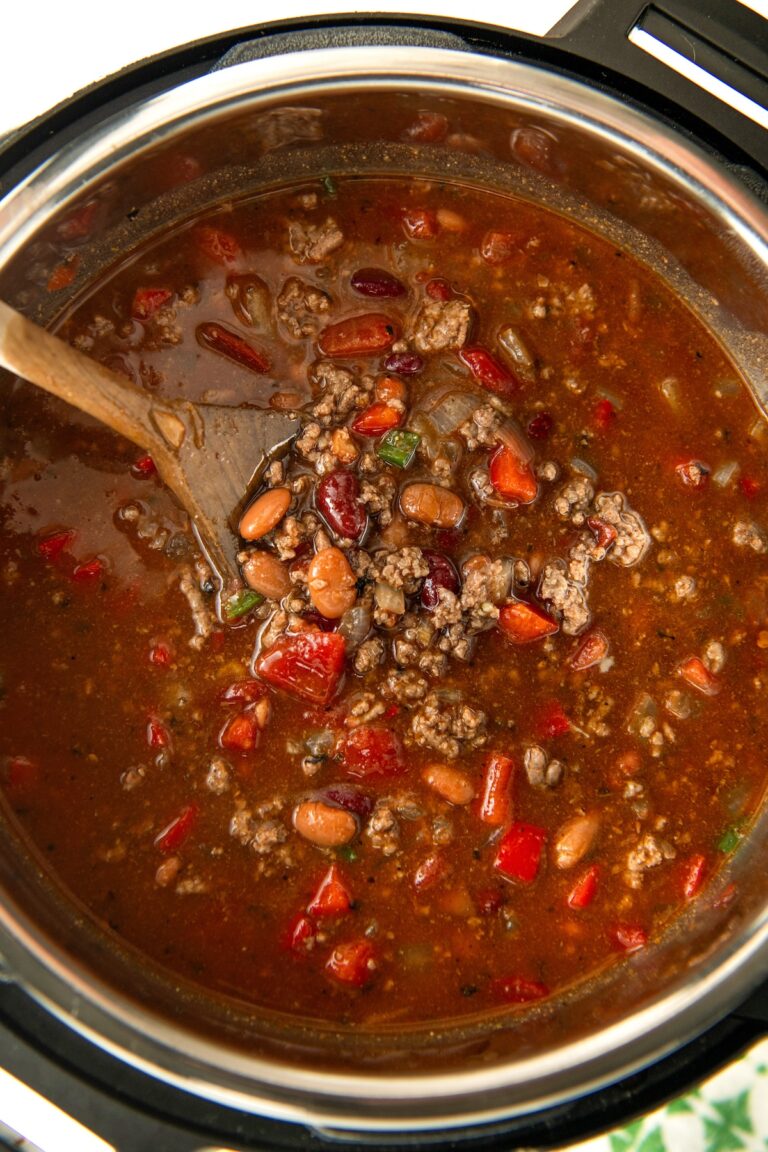 The Best Instant Pot Chili Recipe | Easy Dinner Ideas