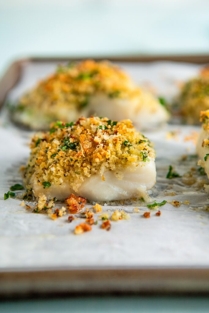 Parmesan Crusted Cod | Easy Dinner Ideas