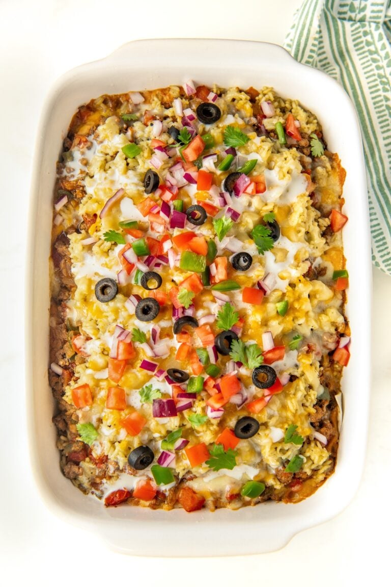Loaded Burrito Casserole Recipe | Easy Dinner Ideas