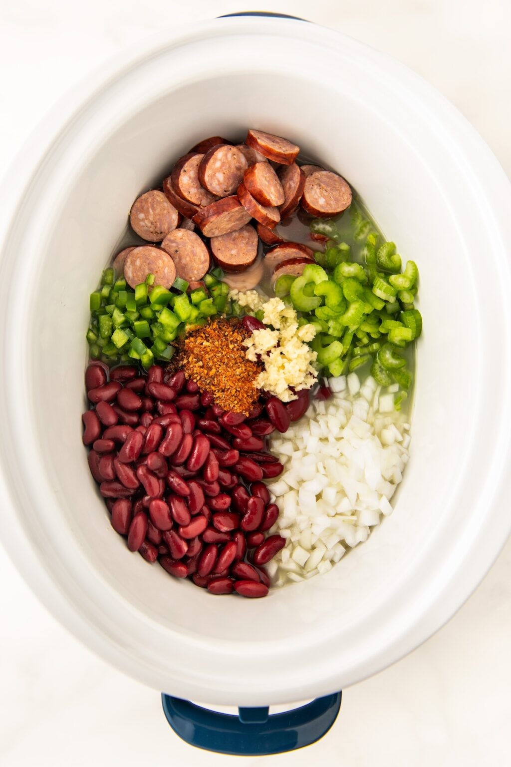 Easy Crockpot Red Beans and Rice Soup | Easy Dinner Ideas