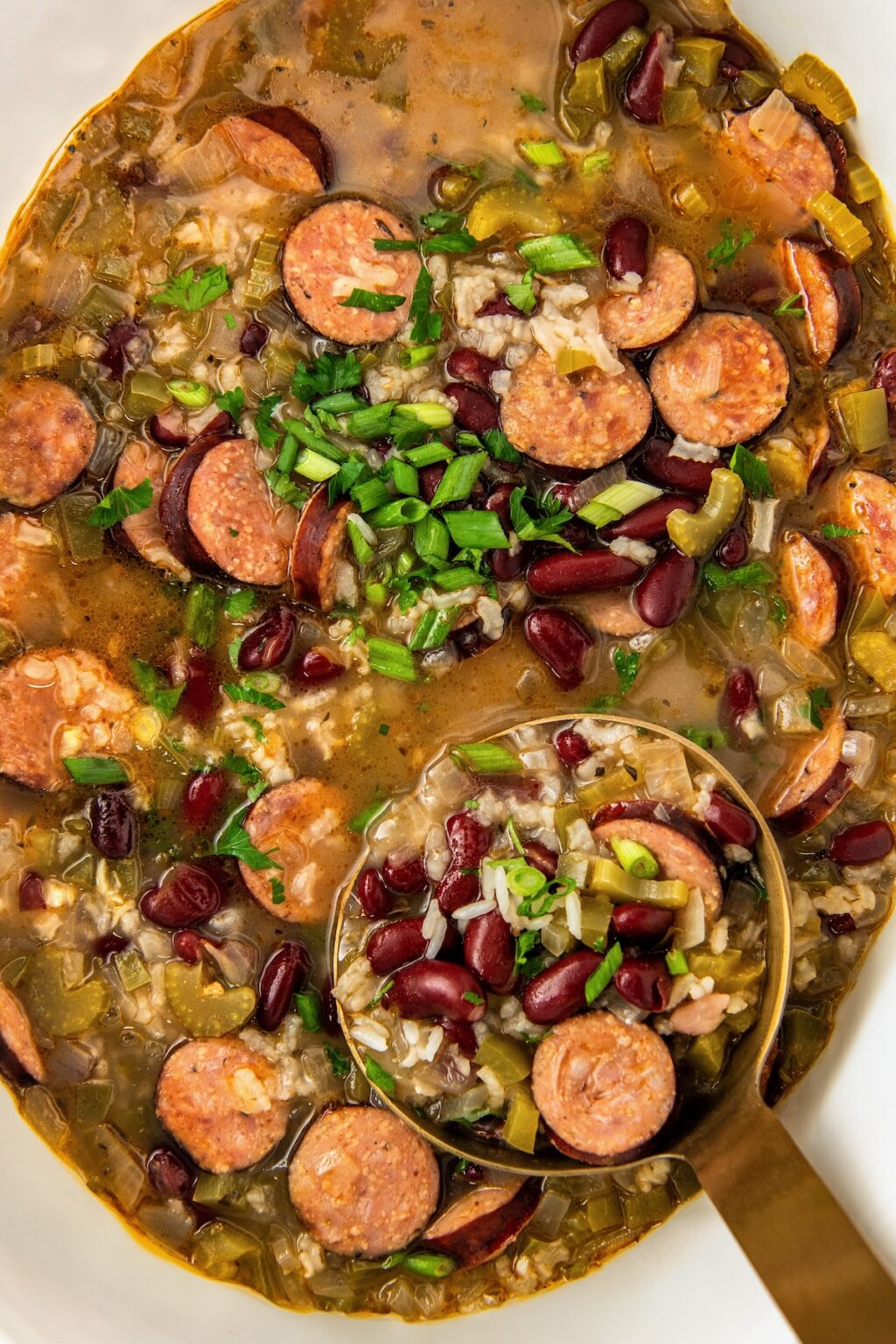 Easy Crockpot Red Beans and Rice Soup | Easy Dinner Ideas