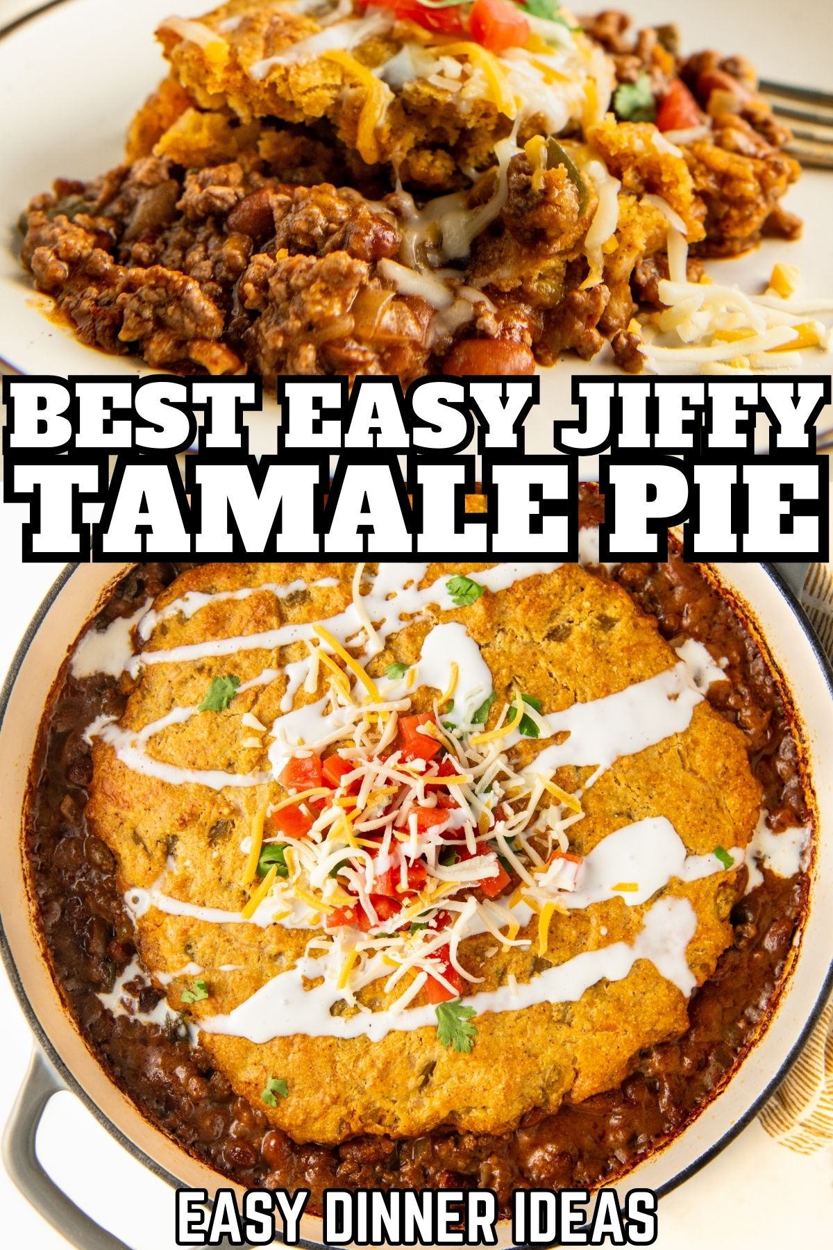 Easy Jiffy Tamale Pie Recipe (One-Skillet)