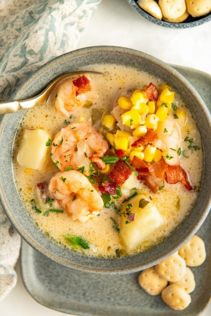 Easy Shrimp and Corn Chowder Recipe
