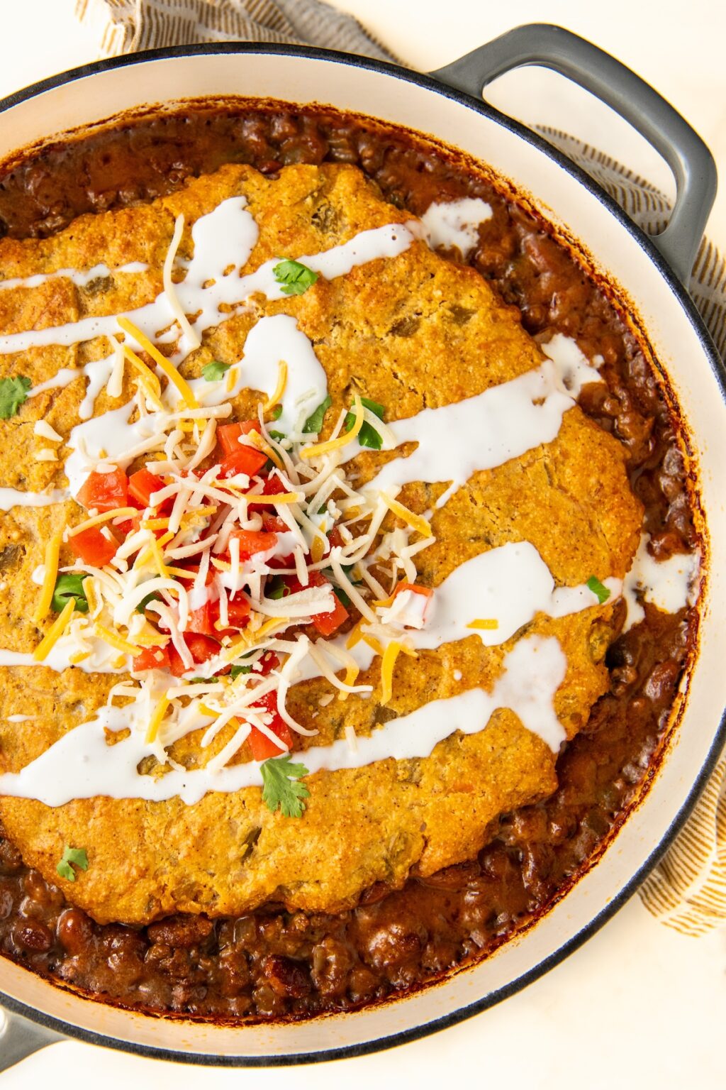 Easy Jiffy Tamale Pie Recipe (One-Skillet)