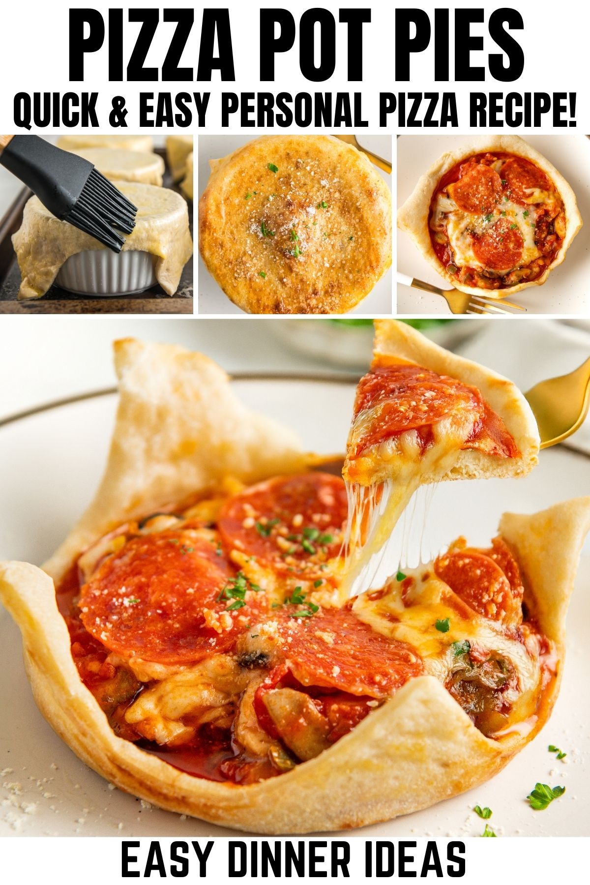 Personal-Sized Easy Pizza Pot Pie