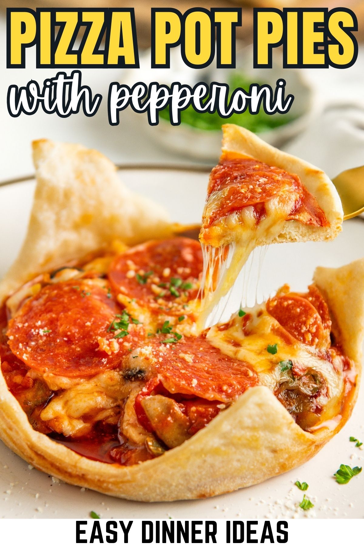 Personal-Sized Easy Pizza Pot Pie