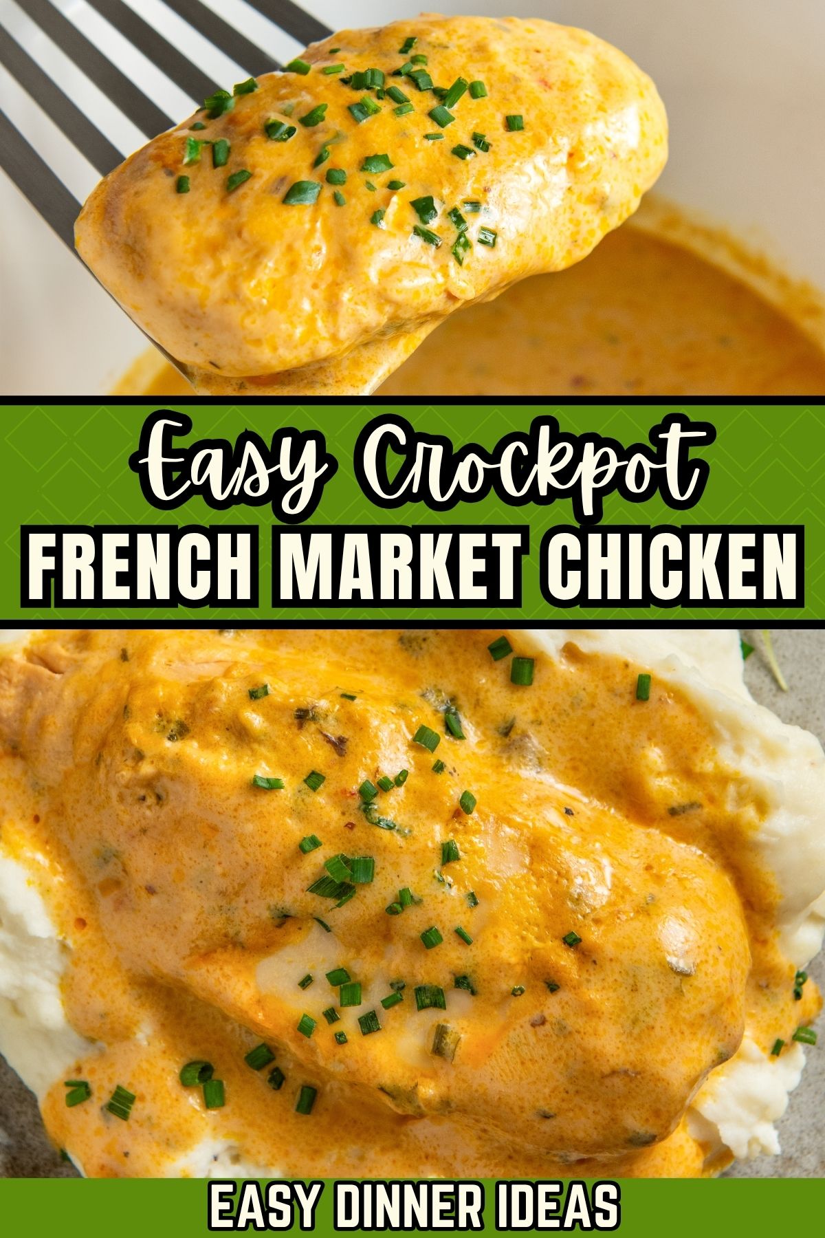 Crockpot French Market Chicken | Easy Dinner Ideas